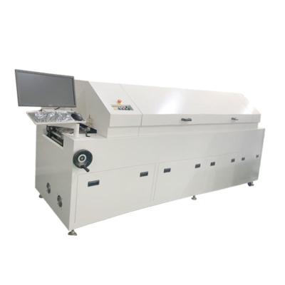 China Forno de solda por reflow SMT econômico, reflow de ar quente completo 4/5/6/8 à venda