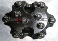 China Black 2 Inch DTH Drill Bits , Down The Hole Hammer Bits For Shank BR2 for sale
