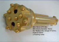 China 2 Inch DTH Drilling Tools Br2 DTH Mining Drill Head Erosion Resistant for sale