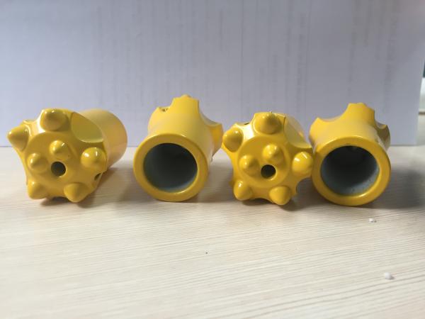 지질 공학 구멍 뚫기 용 34mm-43mm 지름 톱니 버튼 비트