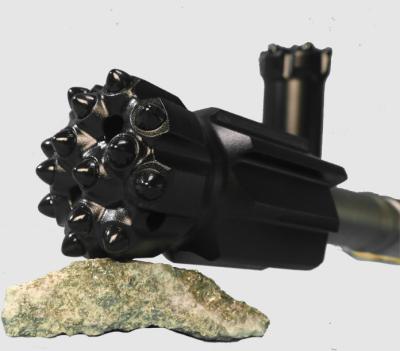 China Thread T45 Retrac Button Drill Bit With Size 3'' - 4'' And Black Color For Quarry Use for sale