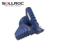 China Water Well Drilling Step Drag Drill Bits 3 Wings 4 Wings API REG Thread for sale