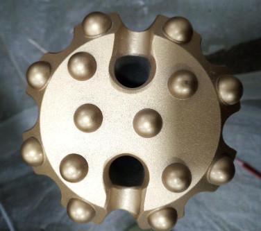 Cina M40 12 Spline DTH Drill Bit Alta pressione dell'aria Colore blu faccia piatta Per l'estrazione mineraria in vendita