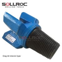 China 165mm Chevron Bit API 3 1/2'' REG Thread Type Long-lasting Drilling for sale