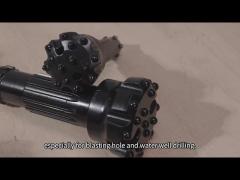 Special Steel DTH Bit With Flushing Hole For Geological Exploration
