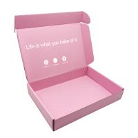 China Custom Corrugated C2S Art Paper Apparel Packaging Box Rectangle 200gsm for sale
