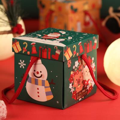 China Volledige Drukpms CMYK Eco Vriendschappelijke Document Vakjes Decoratieve Kerstmis Te koop