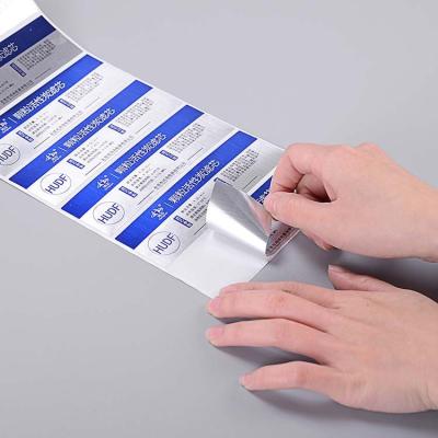 China Etiquetas de empacotamento feitas sob encomenda do pantone imprimível impermeável autoadesivo à venda