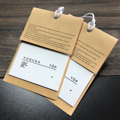 China Golf Kledend Iriserend Document Gepersonaliseerd Hang Tag With String Te koop