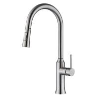 China HOMEKA Smart Touch Kitchen Faucet Pull Down Dual Function Spray Head Stainless Steel for sale