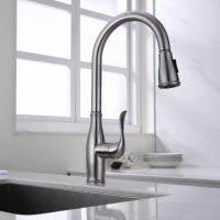 China Smart Motion Sensor Pull Down Kitchen Faucet 18/10 Stainless Steel 2092-SS for sale