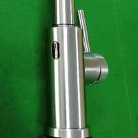 China Touchless Sensor Pull Down Kitchen Faucet M080-SS High Arc Dual Mode Spray Head for sale