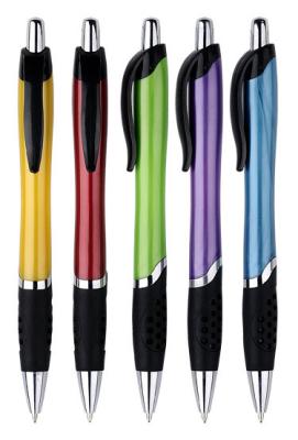 China low price cheap elegant plastic pen, good for logo promotion for sale