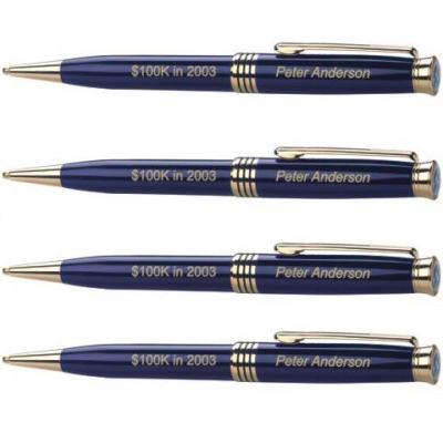 China brass barrel exclusive meta business pen with resin top for sale
