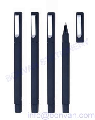China rubber square pen,hotel square ball point pen, promotional square pen for sale