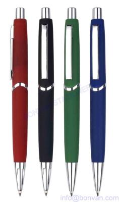 China Rubberized gift pen,rubberized promotional ball point pen, gift rubber pen for sale