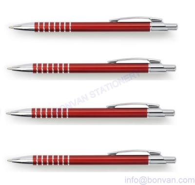 China metal aluminum advertising pen,aluminum metal pen,aluminum ball point pen for sale