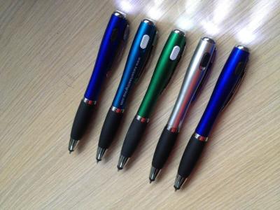 China touch stylus led pen,led touch pen,touch light pen,light pen with touch tip for phone for sale