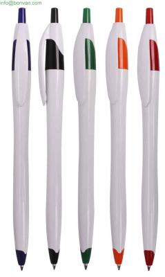 China Simple Factory Wholesale Promotional Click Plastic Ballpoint Pen,ball point pen for sale