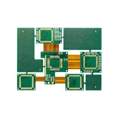 China Custom Electronic 1OZ Copper PCB Board Polyimide FR4 Material ENIG Surface for sale