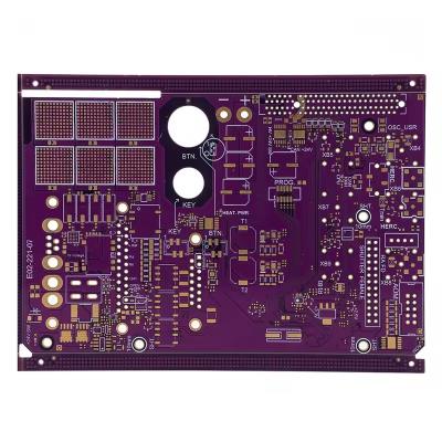 China Custom Multilayer HDI Interconnect PCB Circuit Board 0.4mm Half Plating Vias for sale