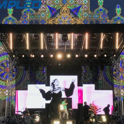 Cina Windows operativo P3.91 Stage Background LED Display 5000cd/M2 Giunzione senza giunture in vendita