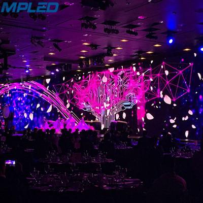 Cina Windows operativo P3.91 Stage Background LED Display 5000cd/M2 Giunzione senza giunture in vendita