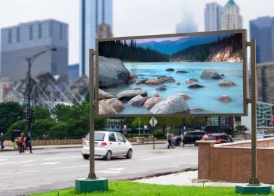 China P10 Mobiele Digitale Aanplakbord Openlucht de Bouw Buiten Tweezijdig Te koop