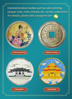 Cina Macchina automatica per vendere medaglie vendendo monete d'oro e d'argento per il turismo attrezzature per parchi a tema in vendita