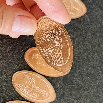 China High Quality Souvenir Coin Press Machine Coin Operated Souvnier Coin DIY Game Machine For Tourist Attractions for sale