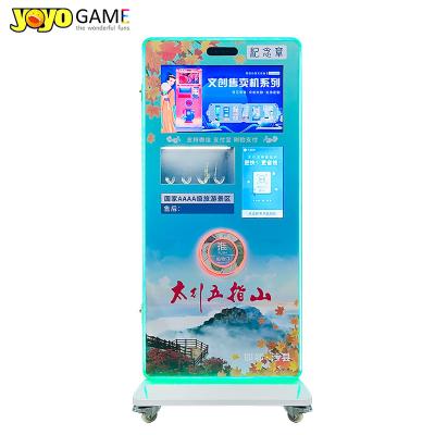 Cina Macchina automatica per vendere medaglie vendendo monete d'oro e d'argento per il turismo attrezzature per parchi a tema in vendita