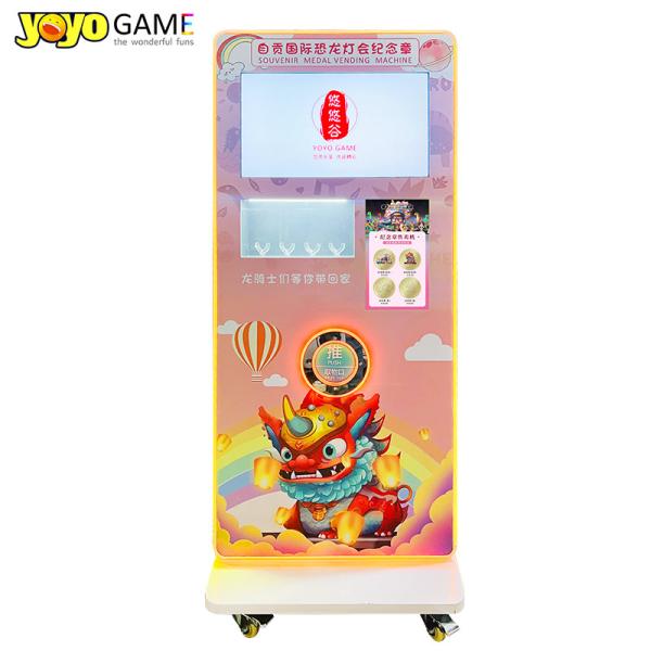 Quality New Listing Medal Vending Medallion Dispenser Expending Souvenir Penny Machine for sale