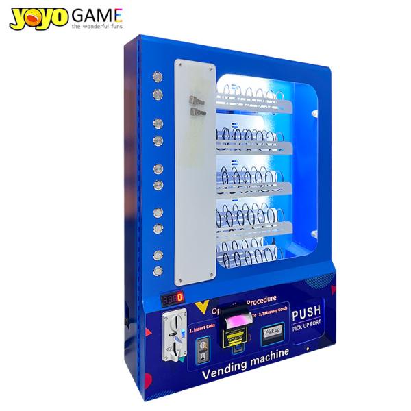Quality Coin Acceptor Cigarette Vending Machine With Coin Bill Acceptor Wall Mounted for sale