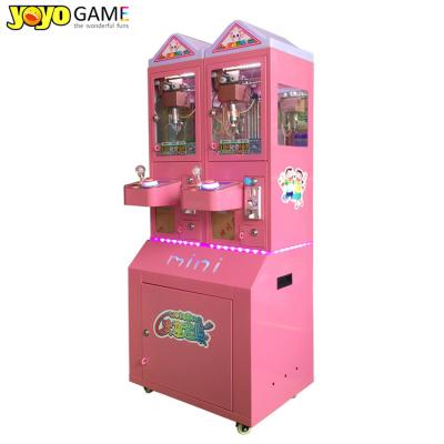China Children's 2-Person Mini Claw Machine Coin-Operated Arcade Game for Boutique Gift City for sale