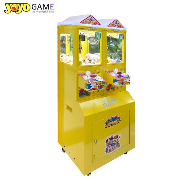 Quality Indoor Metal Mini Claw Machine Coin-Operated Arcade Toy 3 Years+ Amusement Game for sale