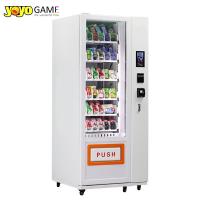 China Custom Automatic Distributor Automatique Combo Beverage Cans Bottles Drinks And Snacks Vending Machine for sale
