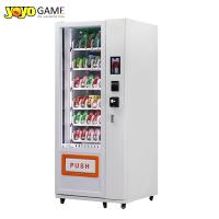 China Custom Automatic Distributor Automatique Combo Beverage Cans Bottles Drinks And Snacks Vending Machine for sale