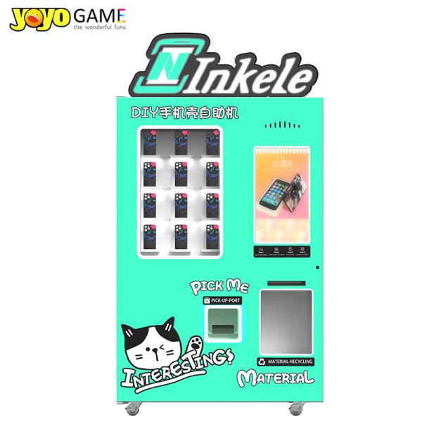 コイン式スマホケース自動販売機 DIY 自動プリンター