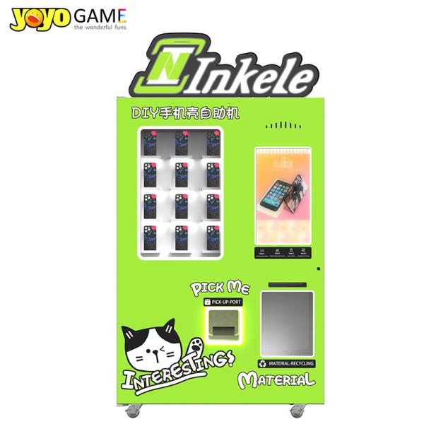 コイン式スマホケース自動販売機 DIY 自動プリンター
