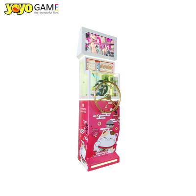 China YOYO GAME Custom Handmade Electric Steel Penny Press Machine Arcade Game US Plug Wooden Box Packaging English 1 Year Warranty for sale