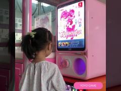 Máquina de venda automática de cápsulas operada por moedas Japão Mini Gashapon Máquina de videojogos brinquedo de cápsula