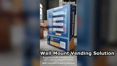 See Why Choose Wall Mounted Vending Machine, 5/10 Lanes Coin Operated Vending Machine
