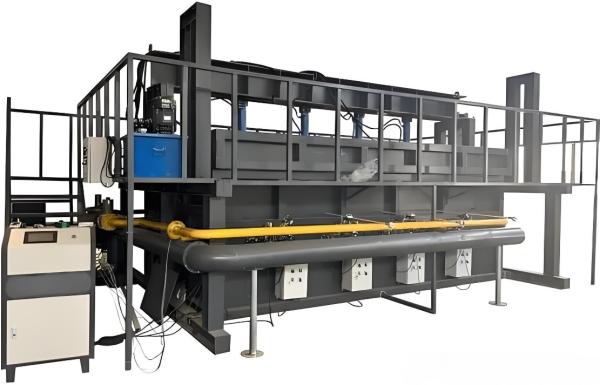 Quality CF8208 Horizontal Component Fire Resistance Test Furnace Hydraulic Powered for sale