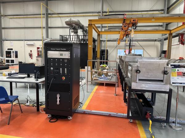 Quality ASTME84 Tunnel Furnace Lab Fire Testing Machine Fire Smoke Tripped for sale