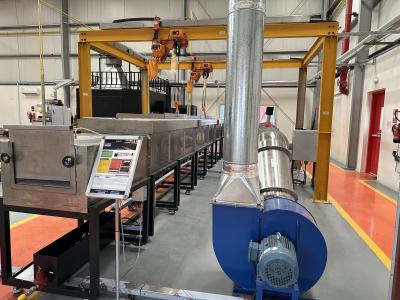 China Probador de densidad de humo ASTM E84 para determinar la combustión de materiales de construcción y la llama en venta