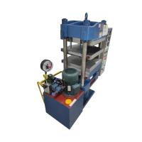 China 1200W 25 Tons Flat Vulcanizing Machine Rubber Testing Equipment CF8535B for sale