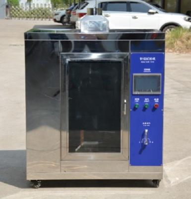 Cina Dispositivo di prova della fiamma con ago AC220V a 50 Hz Tester di ritardante della fiamma per componenti elettronici in vendita