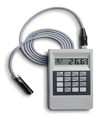China Hand Held Coating Thickness Gauge Using Magnetic And Eddy Current Methods for sale