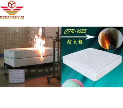 Cina Apparato per prove di combustione di materassi CFR 1633 - Dispositivo per la misurazione del rilascio di calore in vendita