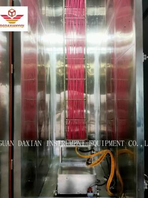 Cina Apparecchiature per prove di infiammabilità durevoli Test di propagazione della fiamma verticale per cavi raggruppati in vendita